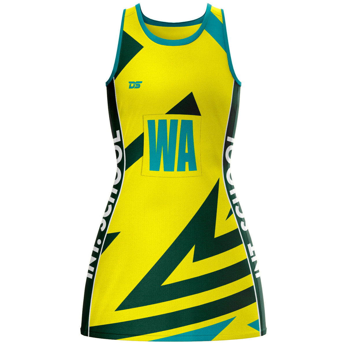 Custom Netball Dress - Design 34 – Dawson Sports
