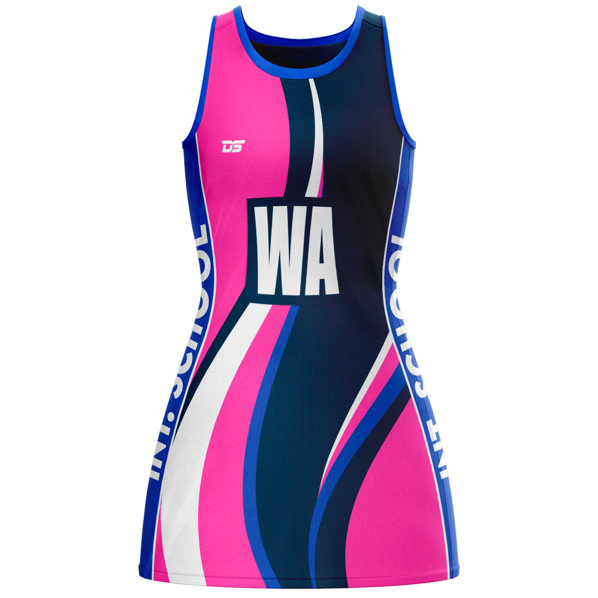 Custom Netball Dress - Design 35 – Dawson Sports