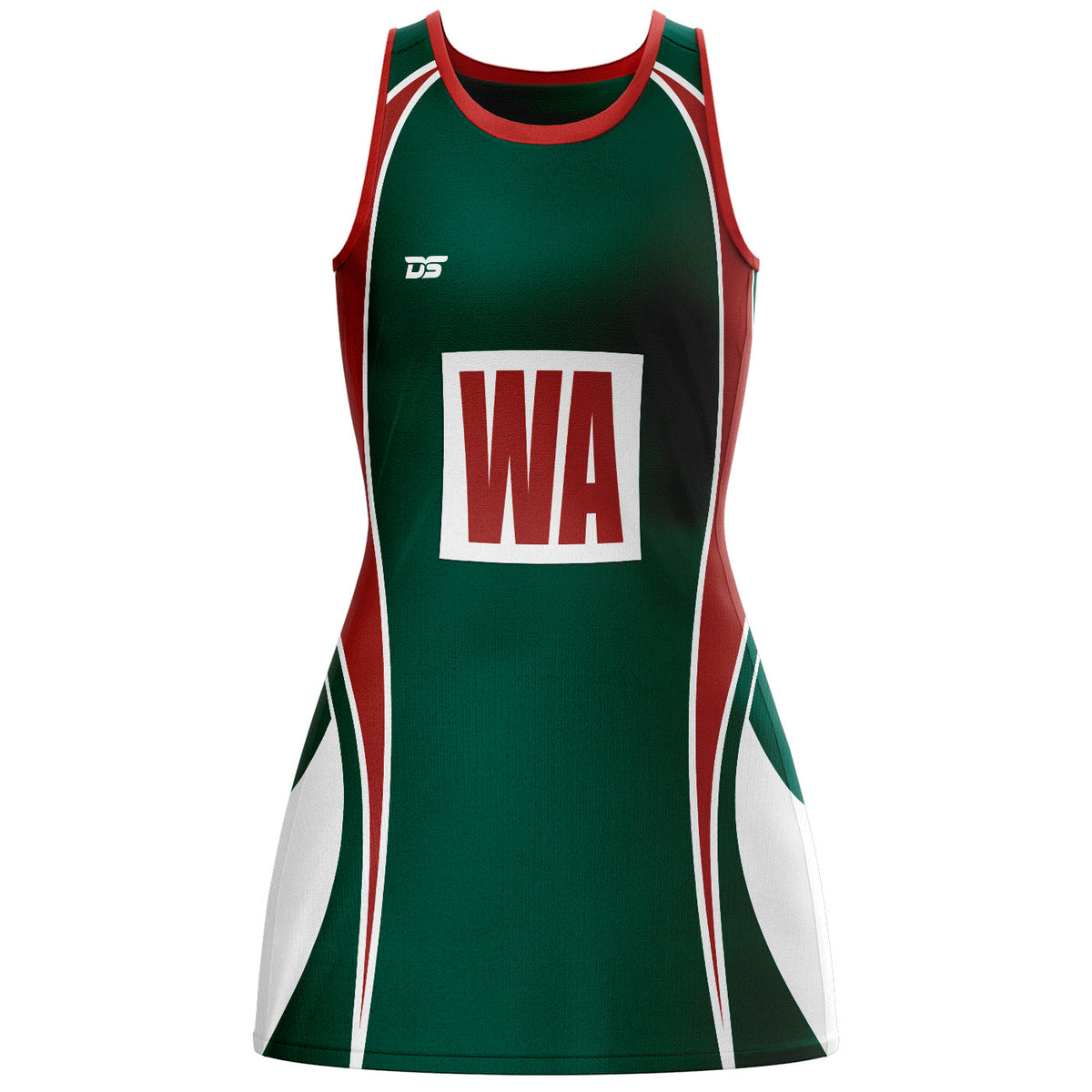 Custom Netball Dress - Design 9 – Dawson Sports